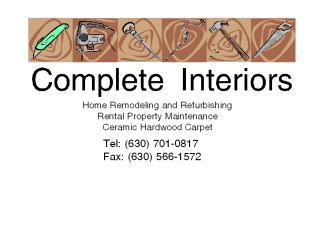 Complete Interiors, LLC Reviews - Aurora, IL | HomeAdvisor